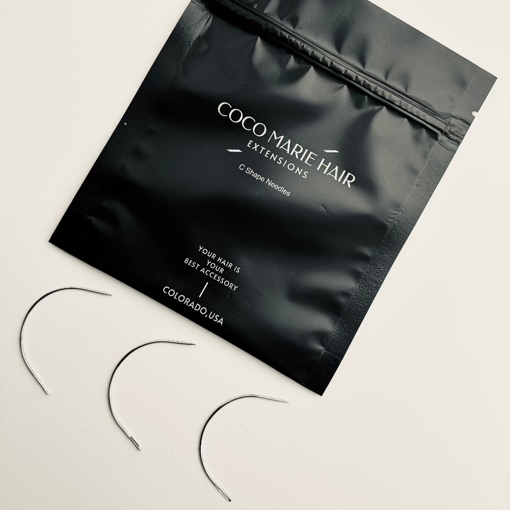 C Shape Needles – COCO MARIE HAIR EXTENSIONS